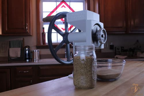 Home Grain Mills - Comparison of Manual Grain Grinders for the Home