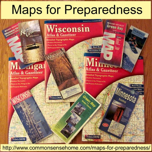 Maps for Preparedness and Common Sense Preparedness Link Up #7 | Self ...