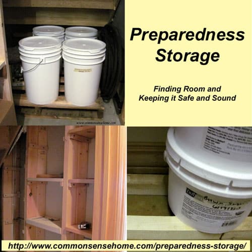 Preparedness Storage – Finding Room and Keeping it Safe and Sound plus ...